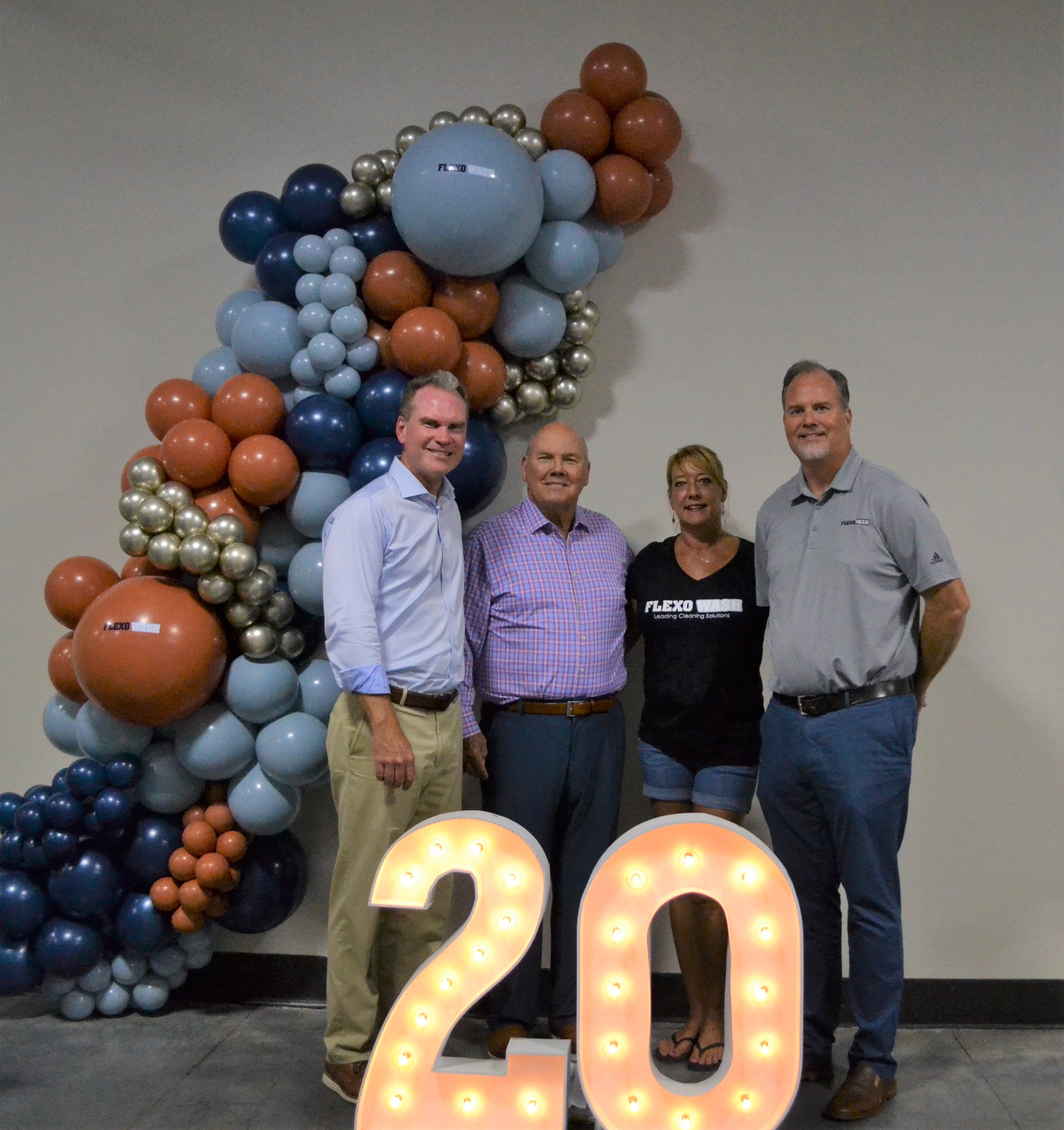Flexo Wash and Mike Potter Celebrate 20 Years in Business